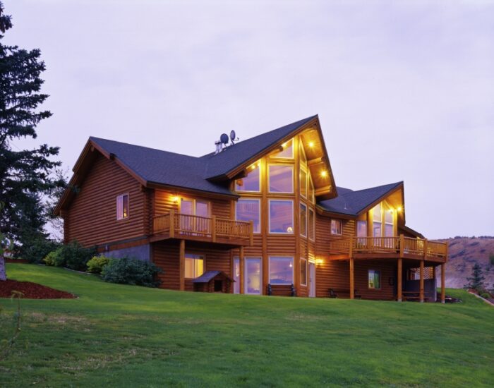 Exteriors - Log Home Outlet