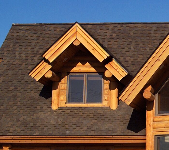 Half Log Siding Photos - Log Home Outlet
