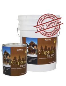 Sashco Capture Exterior Stain - Log Home Outlet